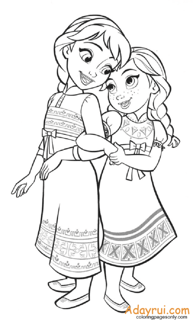 Tranh Tô Màu Công Chúa Elsa Có 102 Dành Cho Bé - ADAYRUI