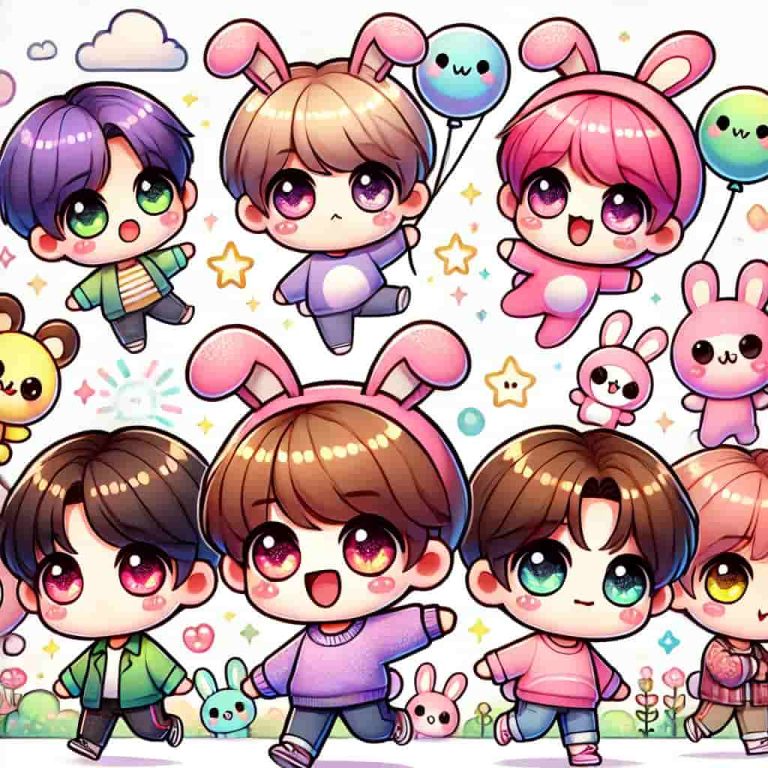 Vẽ Chibi Cute Cực đơn Giản, Tải Bộ Tranh Chibi đẹp Cho Người Mới